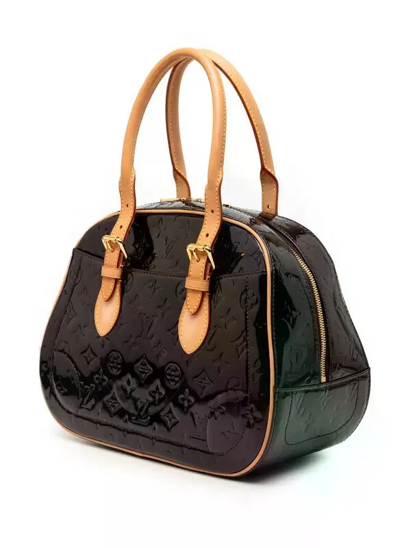LOUIS VUITTON 2007-2008 Monogram Vernis Summit Drive Handbag - Purple