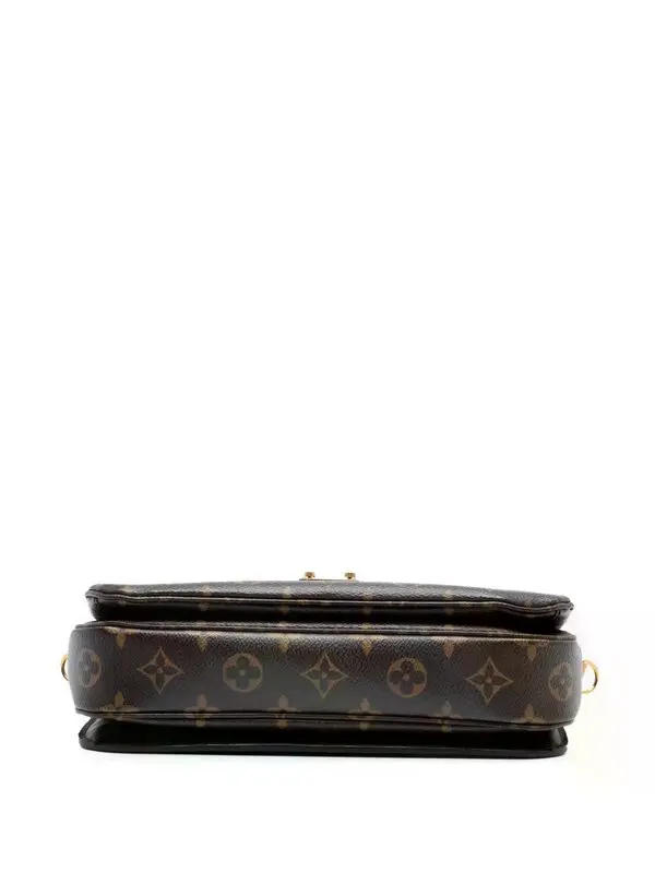LOUIS VUITTON 2018 Monogram Pochette Metis Satchel - Brown