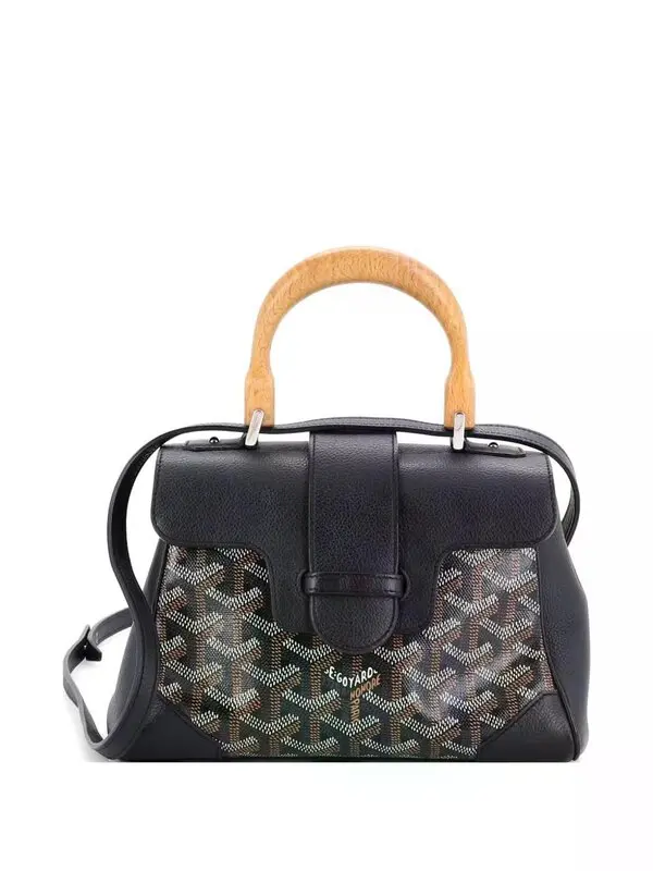 Goyard Saigon Top Handle Mini Bag - Black