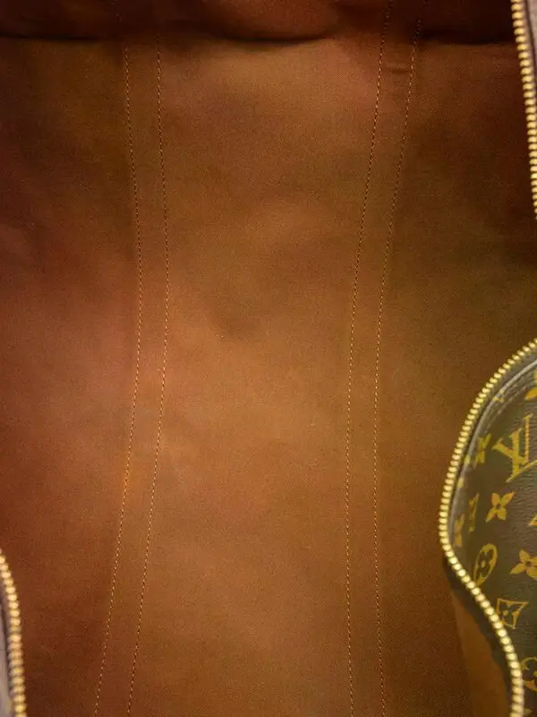 LOUIS VUITTON 1991 Monogram Keepall 60 Travel Bag - Brown