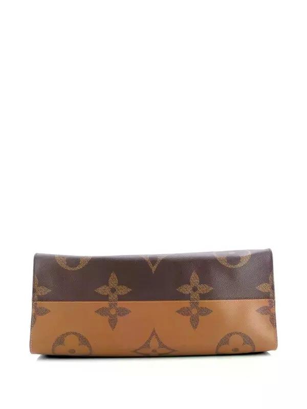 LOUIS VUITTON Onthego Reverse Monogram Giant Gm Tote Bag - Brown