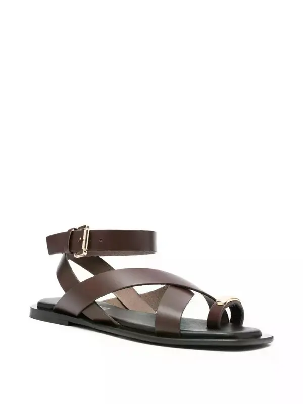 BIBI LOU Flat Buckle Strap Sandals