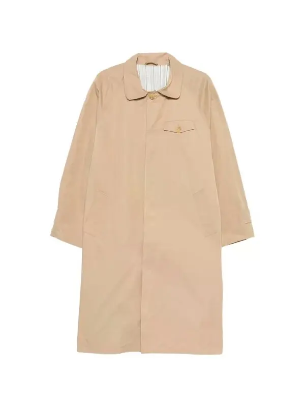 CARTER YOUNG Buttoned Pocket Overcoat