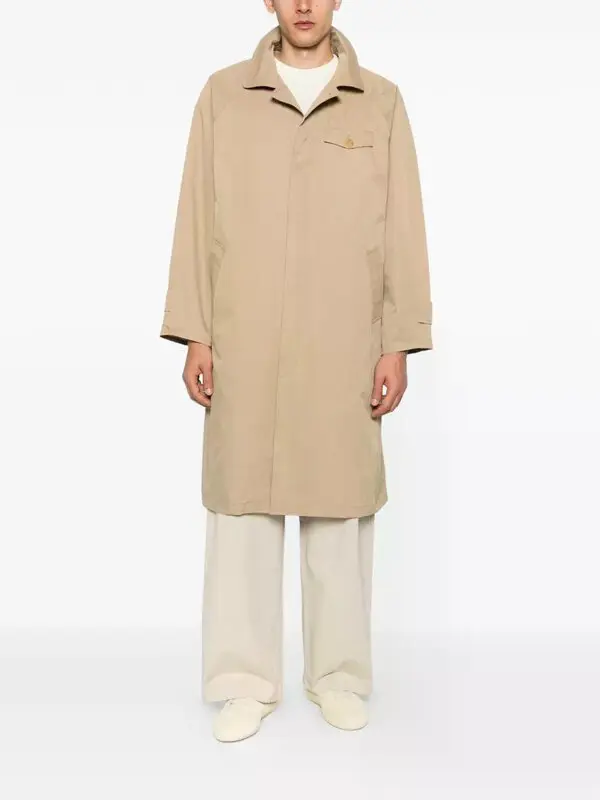 CARTER YOUNG Buttoned Pocket Overcoat