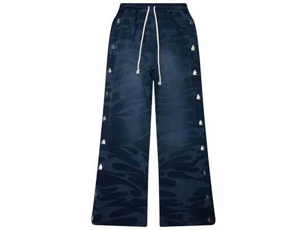 HELLSTAR Snap Sweatpants - Blue
