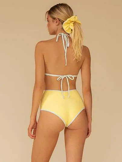 Victoria's Secret Montce Polly Bikini Bottom - Yellow
