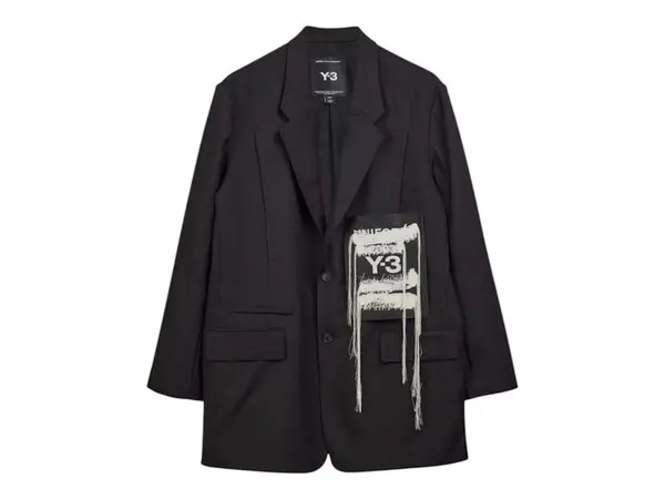 Adidas X Y3 Sport Uniform Patch Blazer