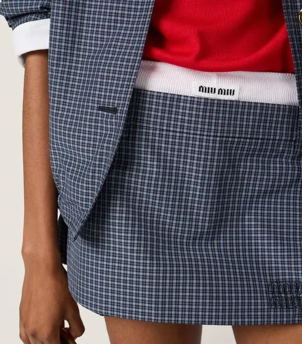 Miu Miu Mini Skort