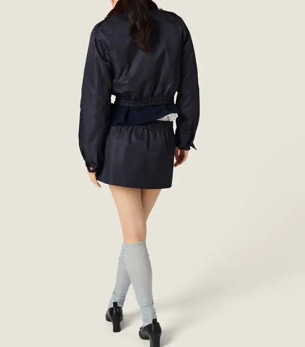 Miu Miu Technical Mini Skirt