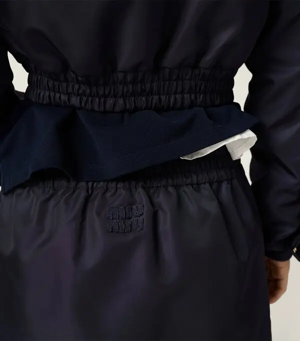 Miu Miu Technical Mini Skirt