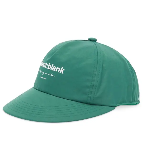 ABOUT:BLANK Box Logo Cap - Epsom Green/ecru