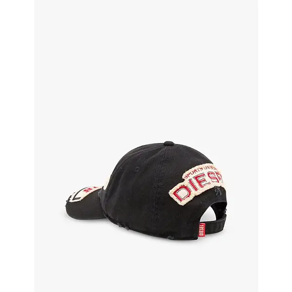 DIESEL® Logo-embroidered Cotton Baseball Cap - 9xx