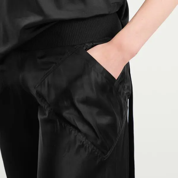 Rick Owens Wide-leg Trousers - Black