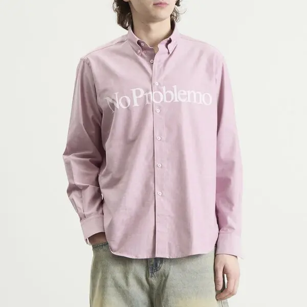 NO PROBLEMO Logo Oxford Shirt