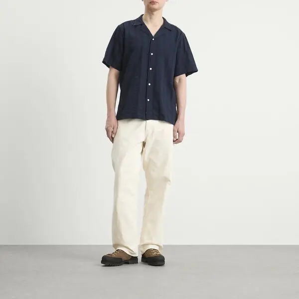 FORET Peer Jacquard Stripe Vacation Shirt