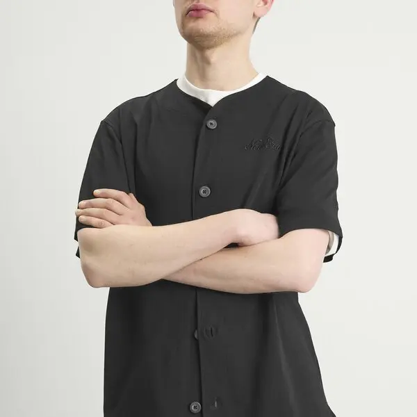 New Era Script Baseball Jersey