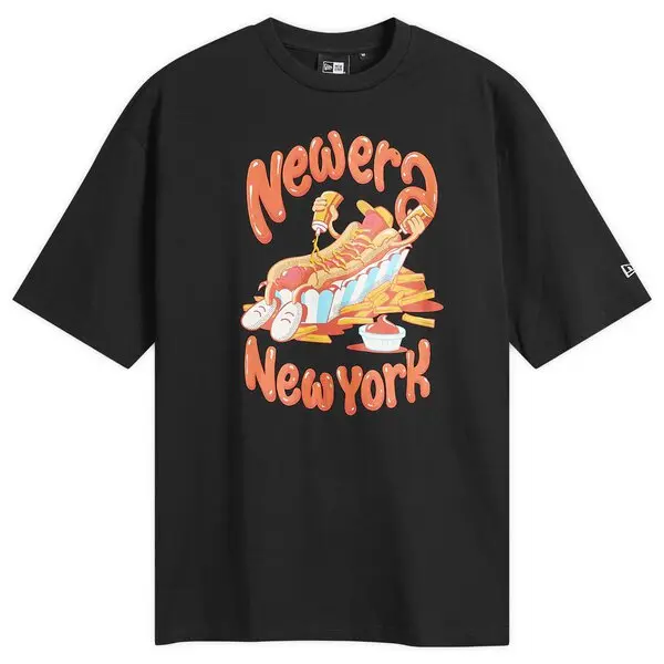 New Era Hot Dog Graphic T-shirt