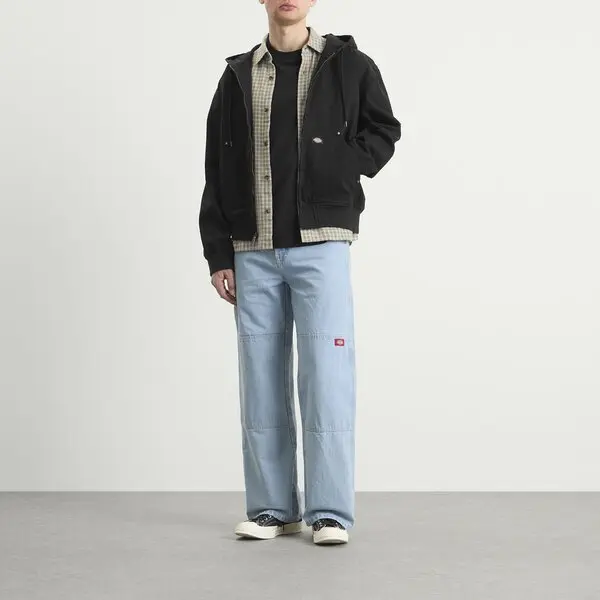 Dickies Unlined Canvas Hooded Bomber Jacket