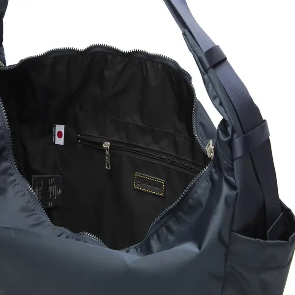 MASTER-PIECE CO Ark Solid Large Shoulder Bag - Navy