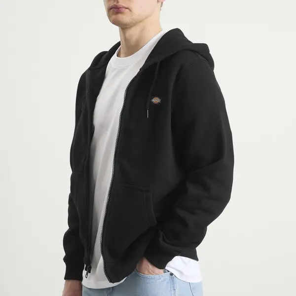 Dickies Oakport Zip Up Hoodie - Black