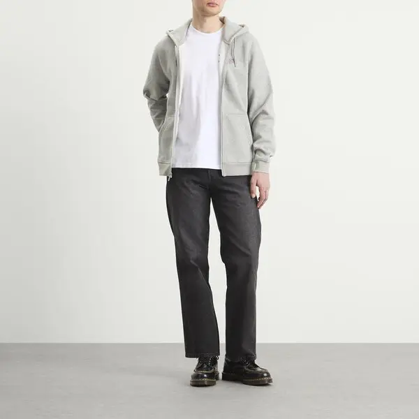 Dickies Oakport Zip Hoodie - Heather Grey