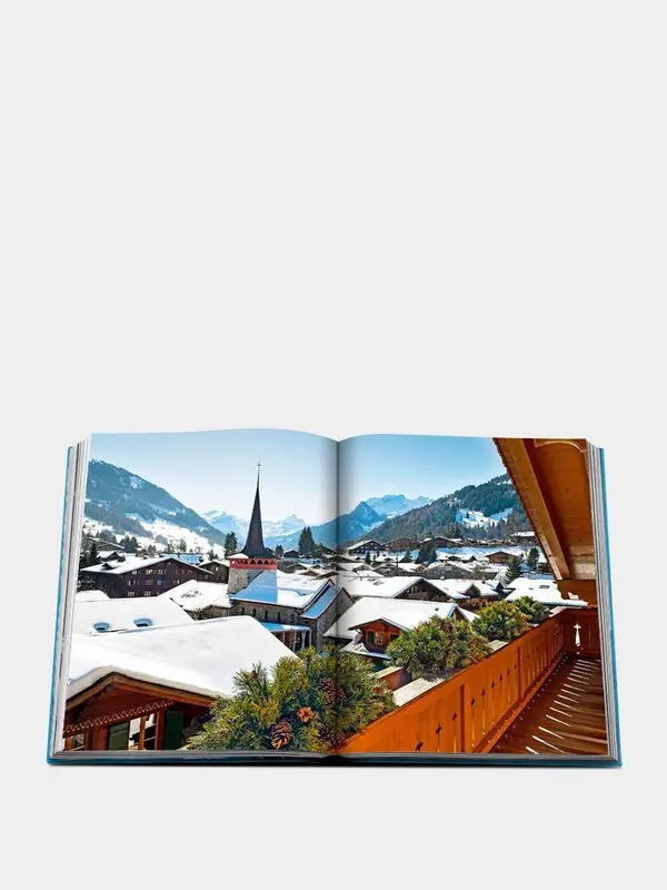 Assouline Gstaad Glam Book - Blue