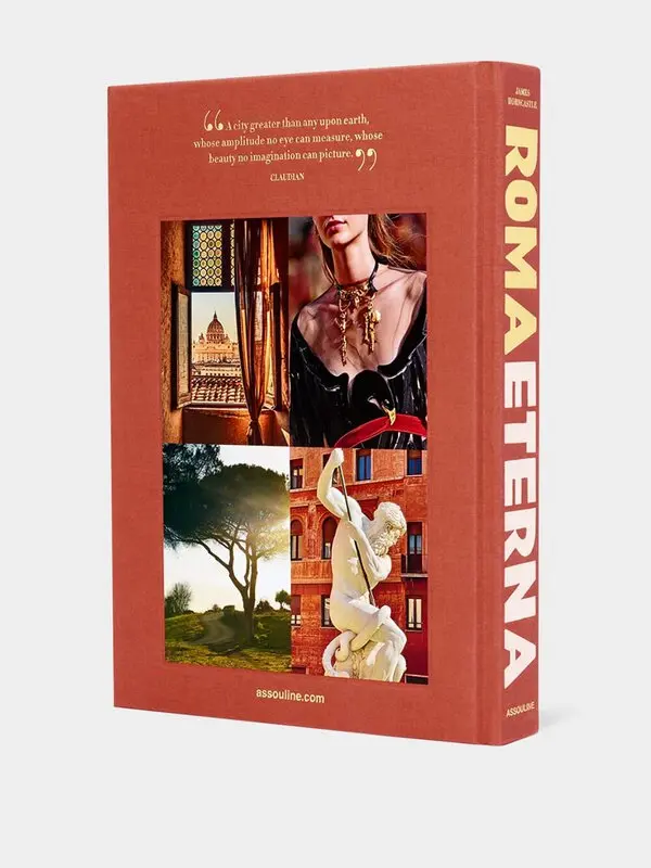 Assouline Roma Eterna Book - Orange