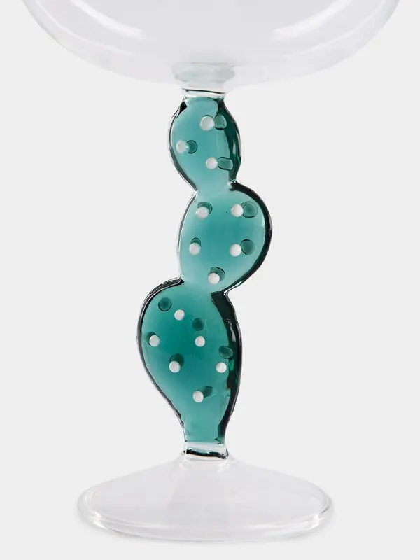 ICHENDORF MILANO Cactus Champagne Glass - Blue