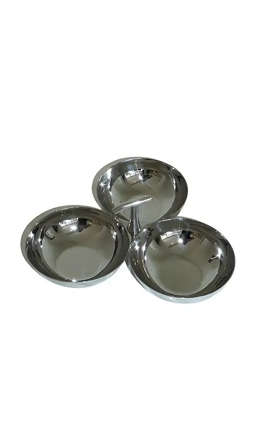 HUEGAH HOME Martin Serving Tray - Metallic Silver