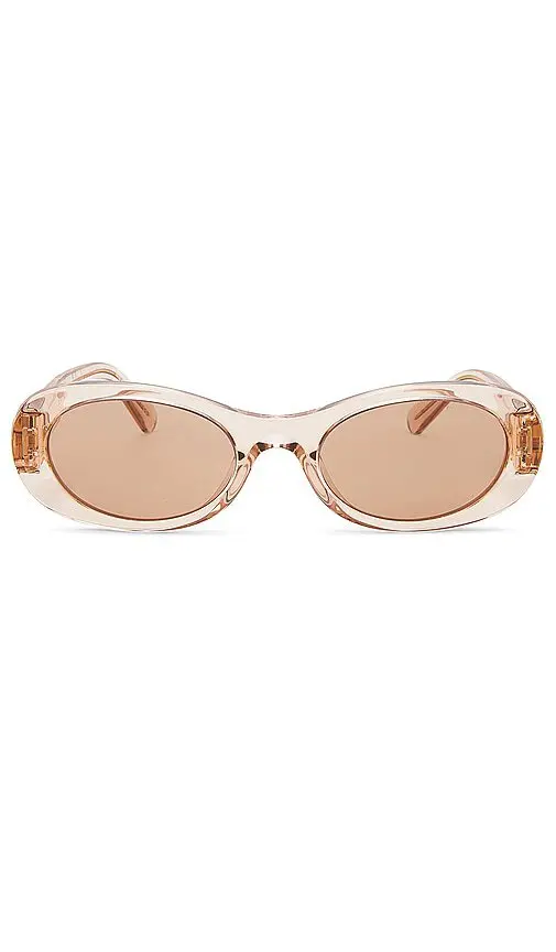 Miu Miu Oval Sunglasses - Pink