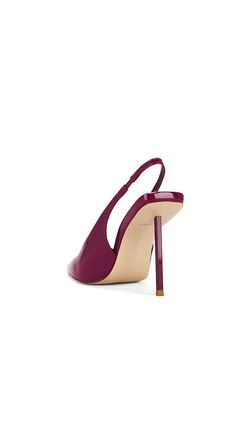 Femme La G63 Slingback Stiletto Pumps - Red