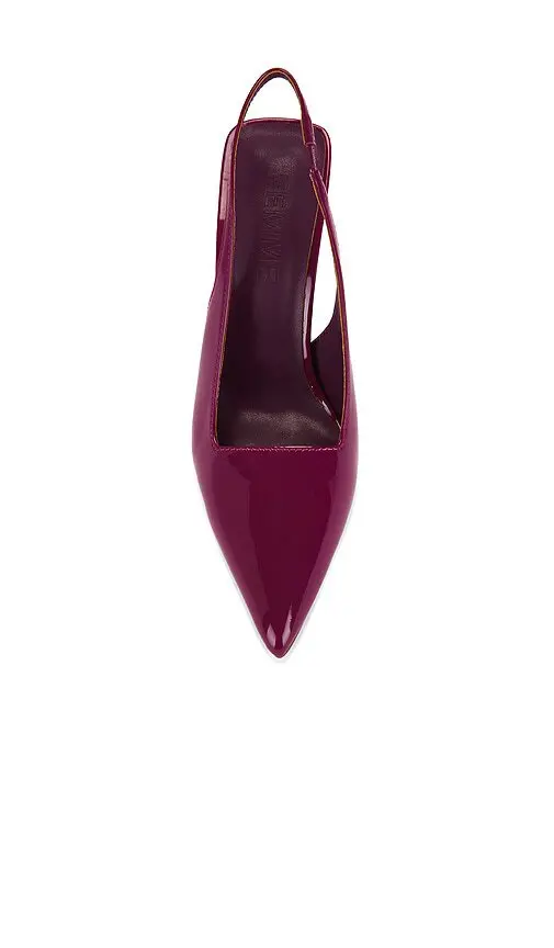 Femme La G63 Slingback Stiletto Pumps - Red