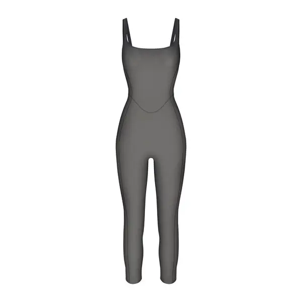 SKIMS Power Mesh Shapewear Catsuit - Onyx