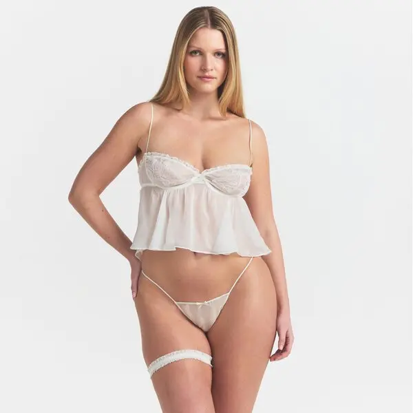 SKIMS Garter - Ivory
