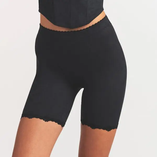 SKIMS Lace Shapewear Short - Onyx