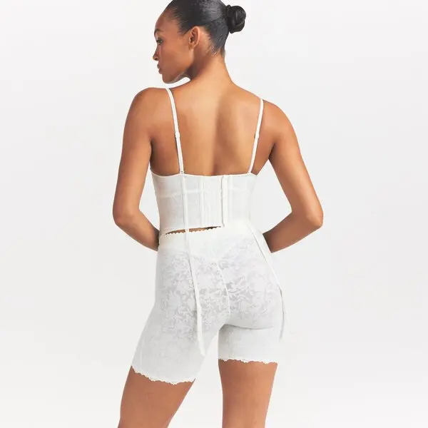 SKIMS Lace Demi Corset - Ivory