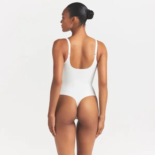 SKIMS Unlined Plunge Thong Bodysuit