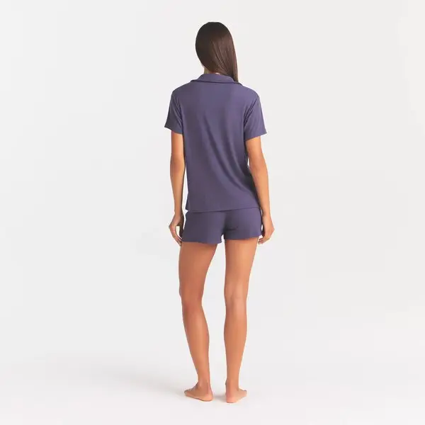 SKIMS Short Pajama Set | Blue | | Soft Lounge