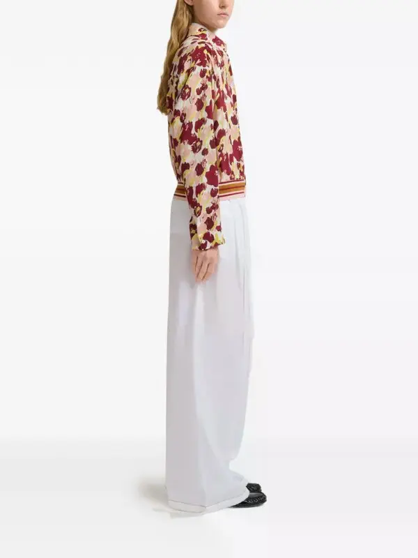 Marni Draping Wide-leg Trousers