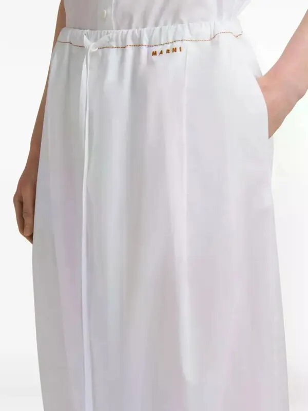 Marni Draping Wide-leg Trousers