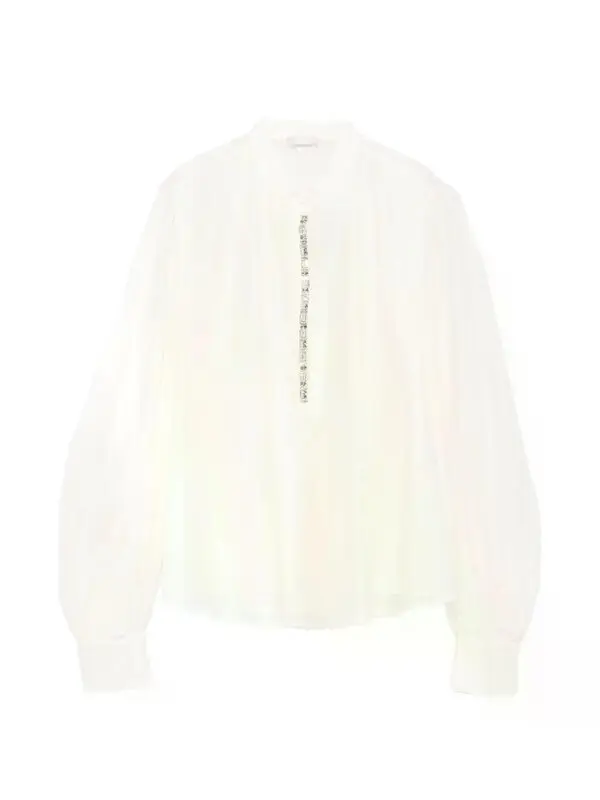 Liu Jo Embellished Shirt - Neutrals