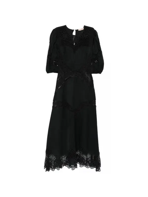 TWINSET Crew-neck Midi Dress