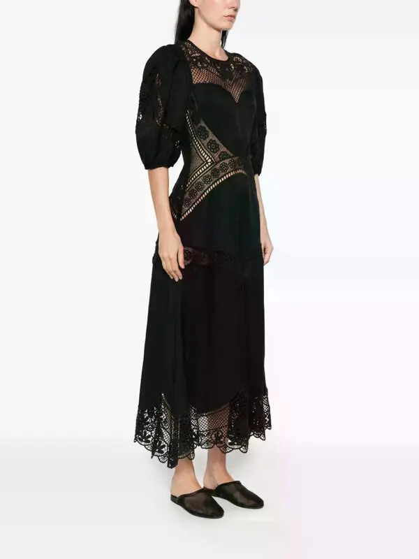 TWINSET Crew-neck Midi Dress