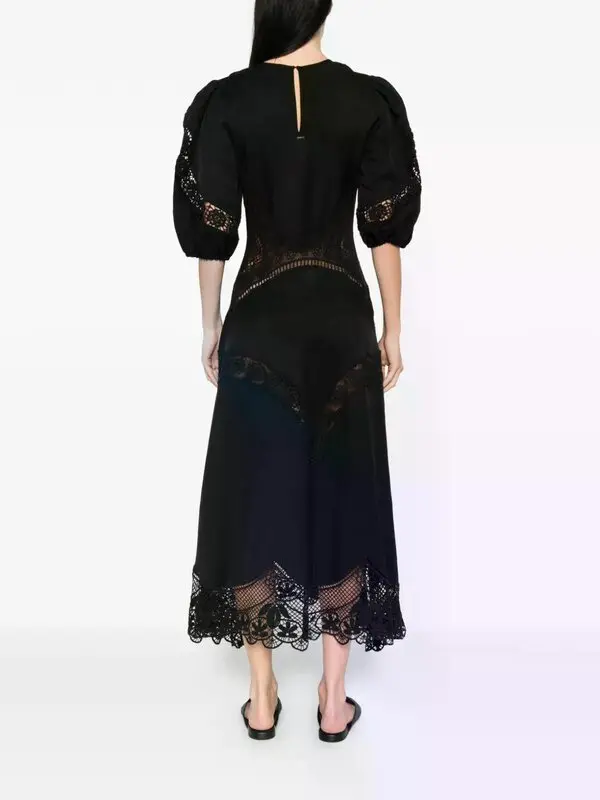 TWINSET Crew-neck Midi Dress