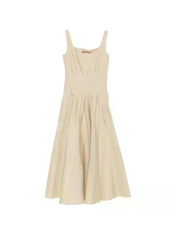 Max Mara Pleated Midi Dress