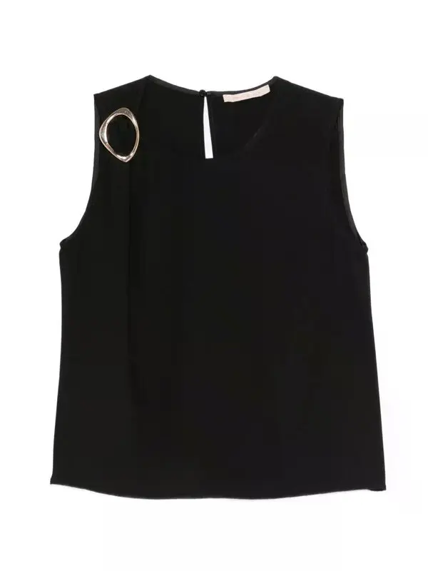 PENNYBLACK Ring-detail Blouse - Black