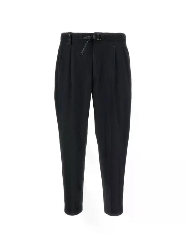 AND WANDER Belted Pleated Trousers