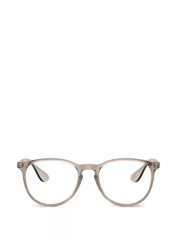 Ray-ban Erika Round-frame Eyeglasses - Neutrals
