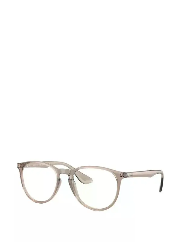 Ray-ban Erika Round-frame Eyeglasses - Neutrals
