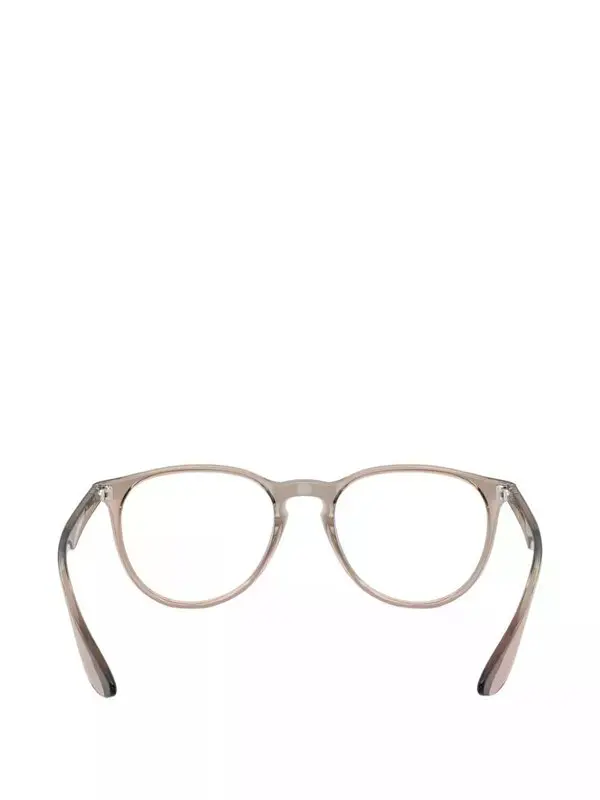 Ray-ban Erika Round-frame Eyeglasses - Neutrals